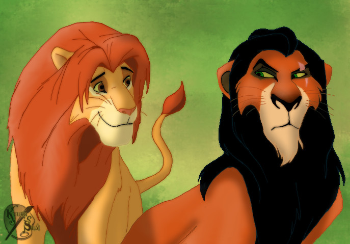 Simba And Scar By Kuurasusi On Deviantart