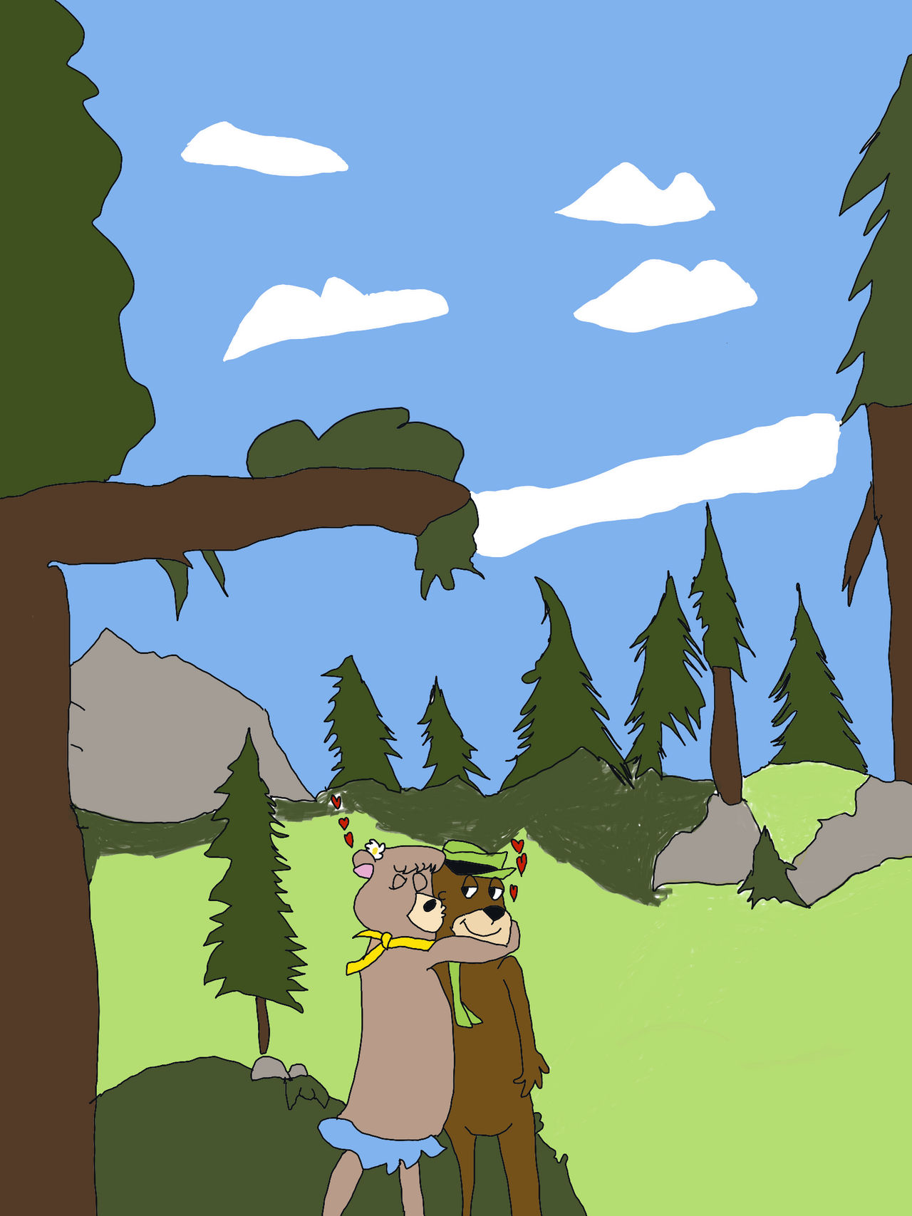 Yogi And Cindy Bear By Icydash7986 On Deviantart