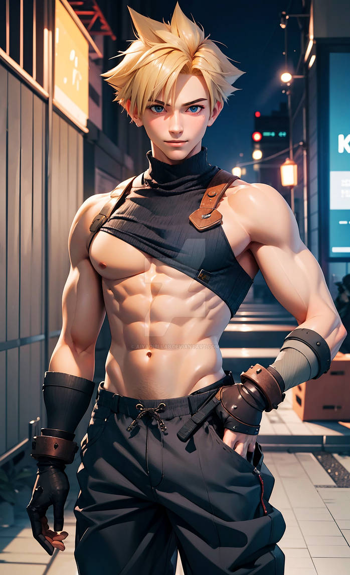 Sexy Cloud Strife By Aiyaoibllab On Deviantart