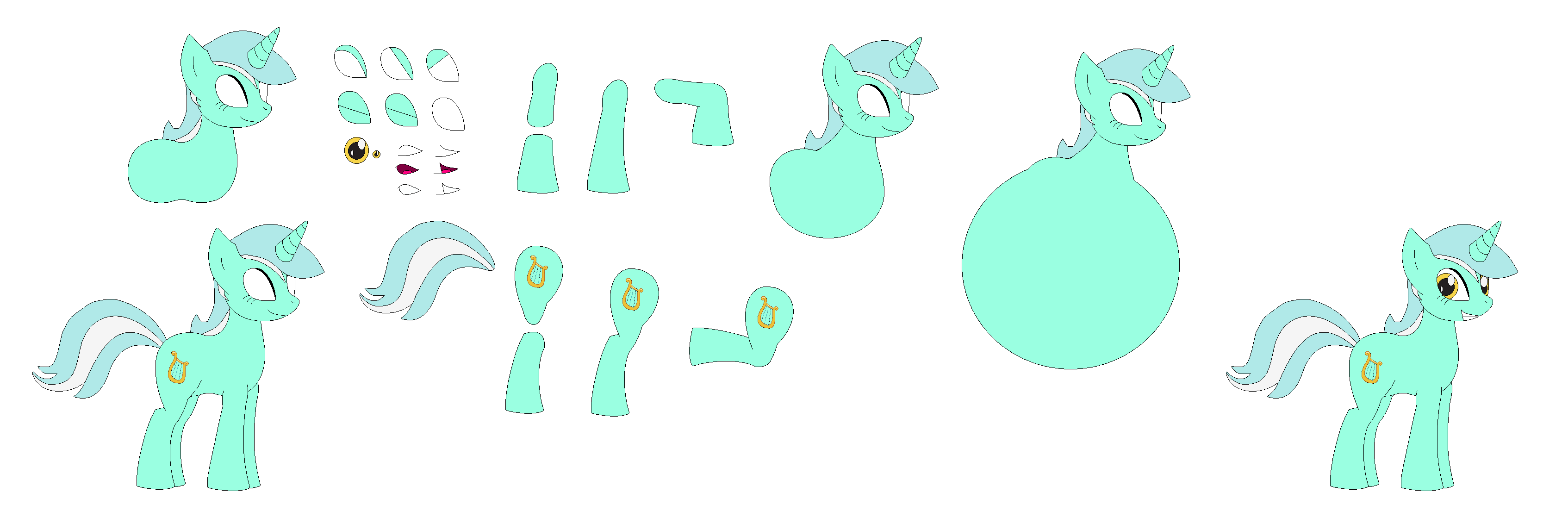 Lyra Heartstrings Character Builder By Ericsonic18 On Deviantart