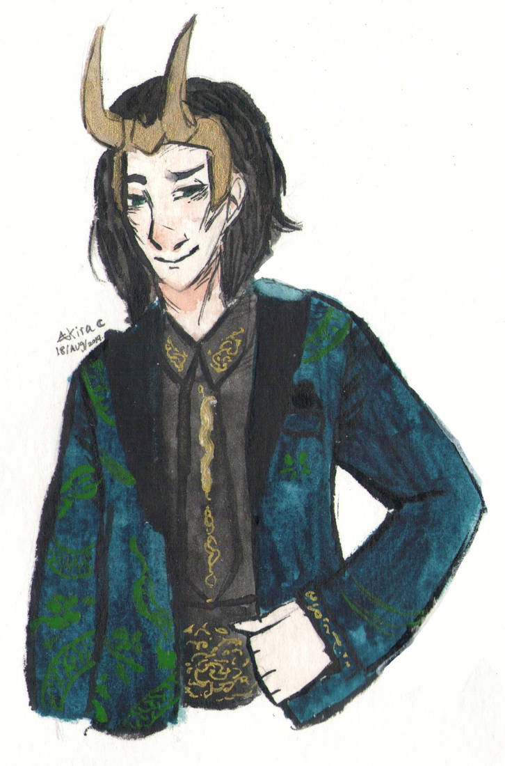 Loki In A Suit By Akirayue On Deviantart
