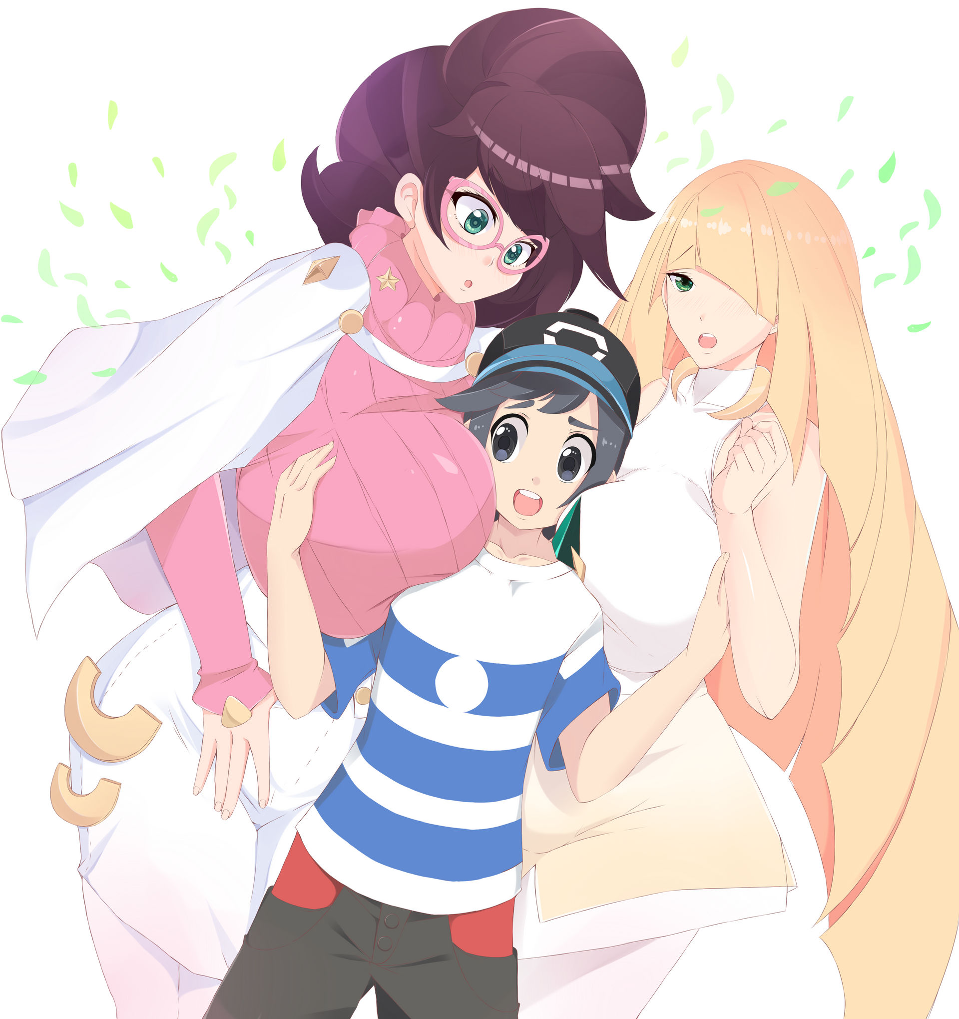 Wicke And Lusamine Ver 2 By Sombra222 On Deviantart