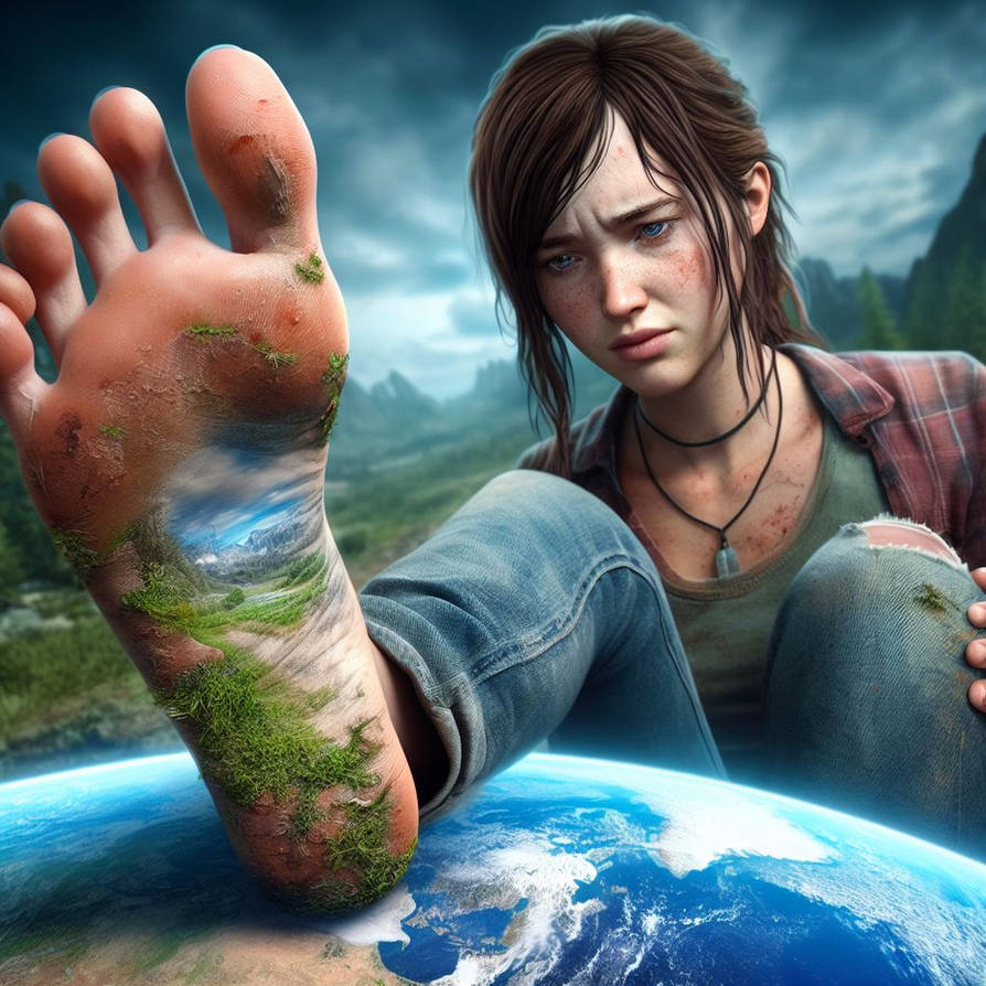Ellie Feet By Fanartai2099 On Deviantart