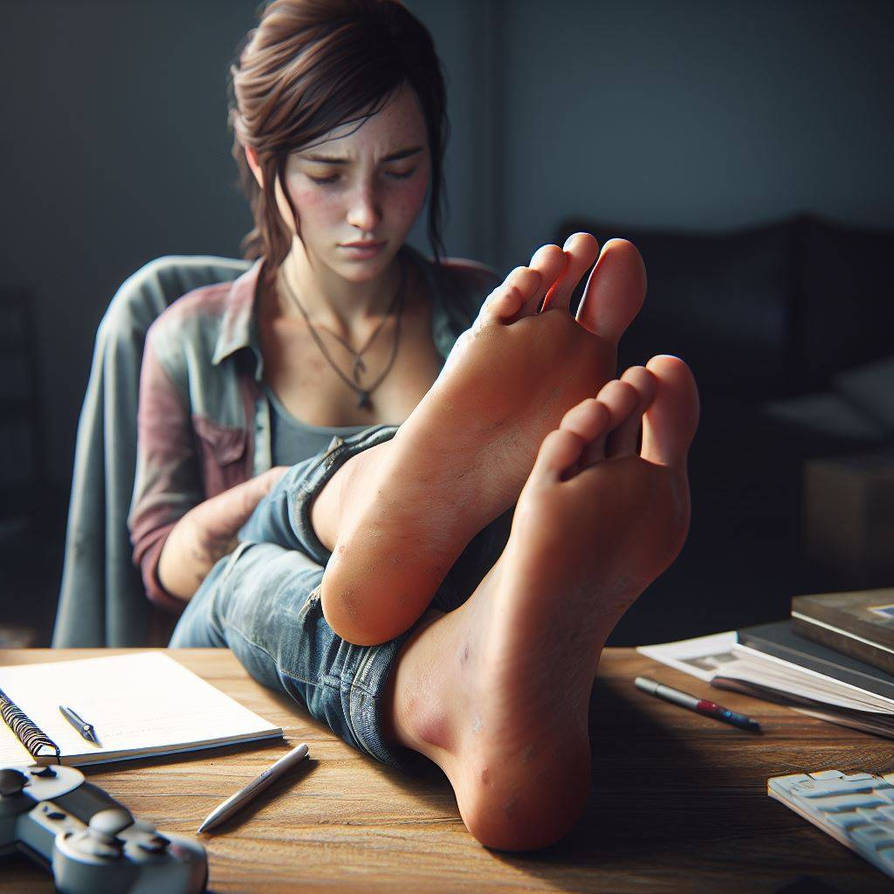 Ellie Feet By Fanartai2099 On Deviantart
