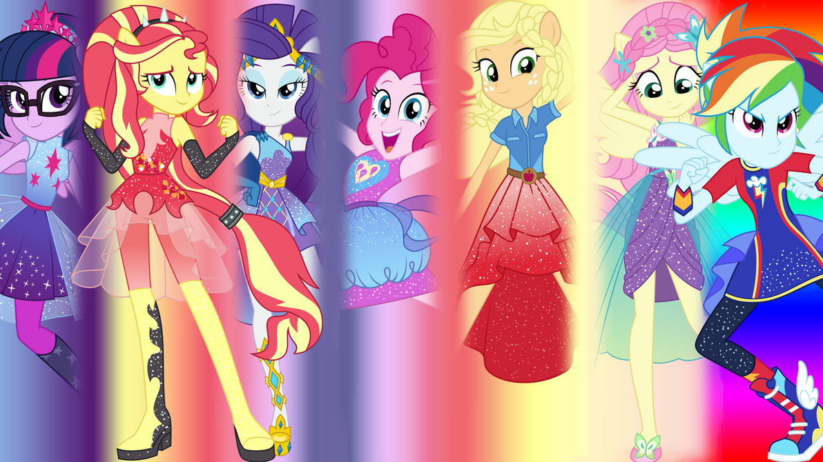 Mlp Eg Ff Friendship Power Mane 7 By Abigailrodrigues5375 On Deviantart