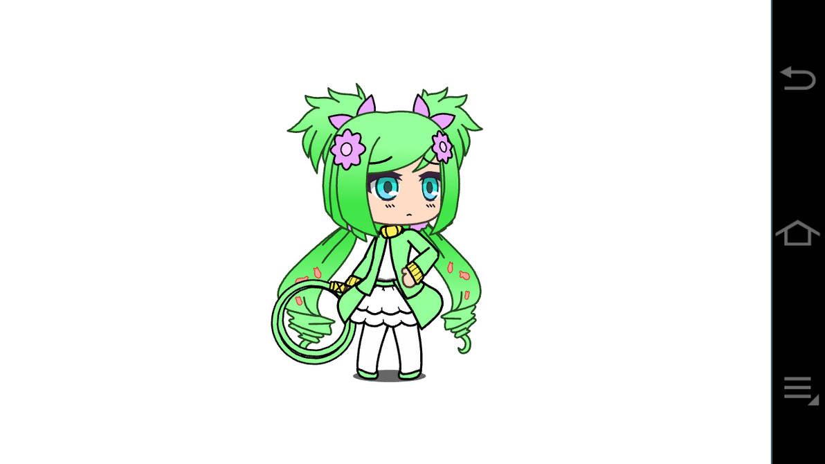 Gacha Life Cosmo The Seedrian By Kirbyvenomfan9517 On Deviantart