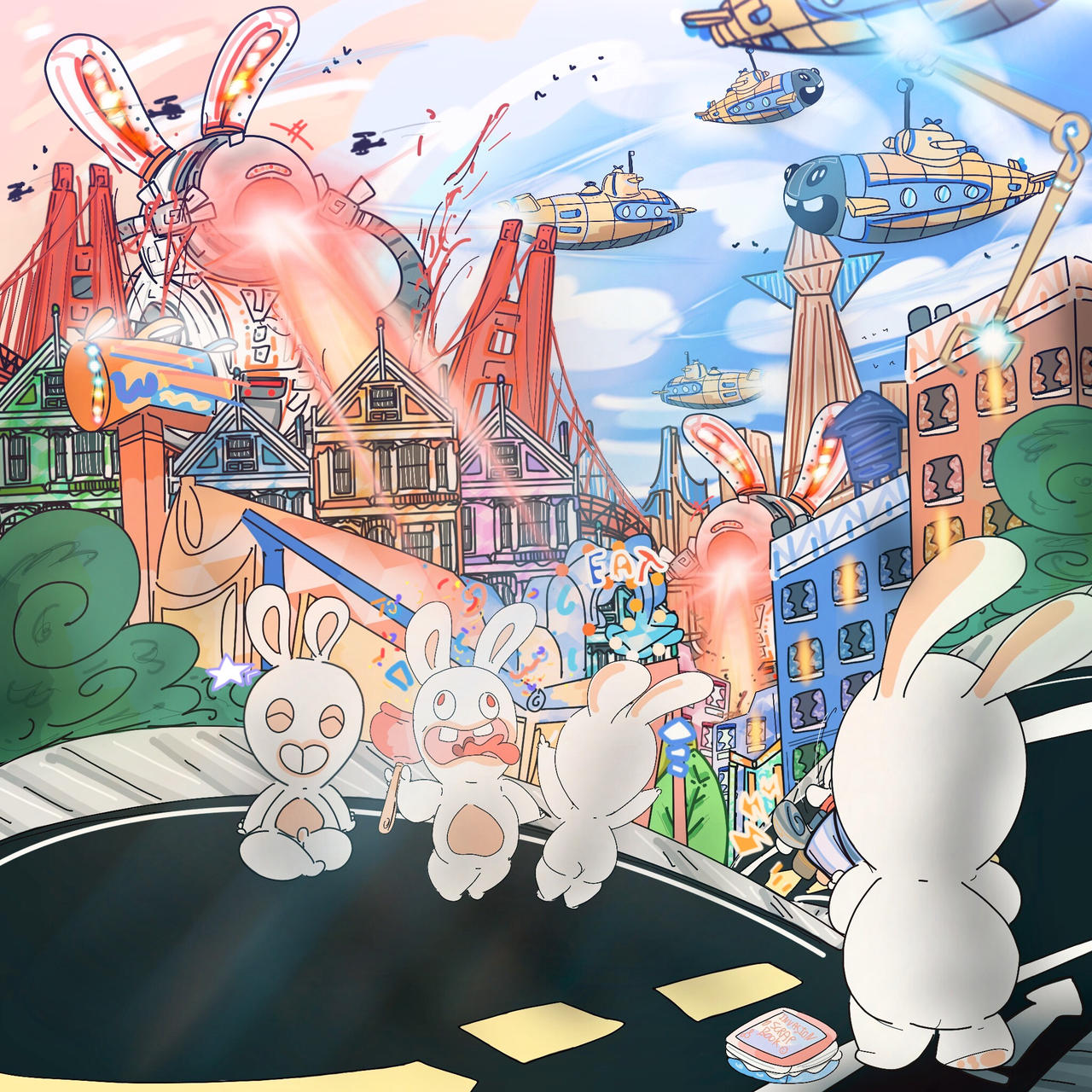 Rabbids Invasion By Universallyunited On Deviantart