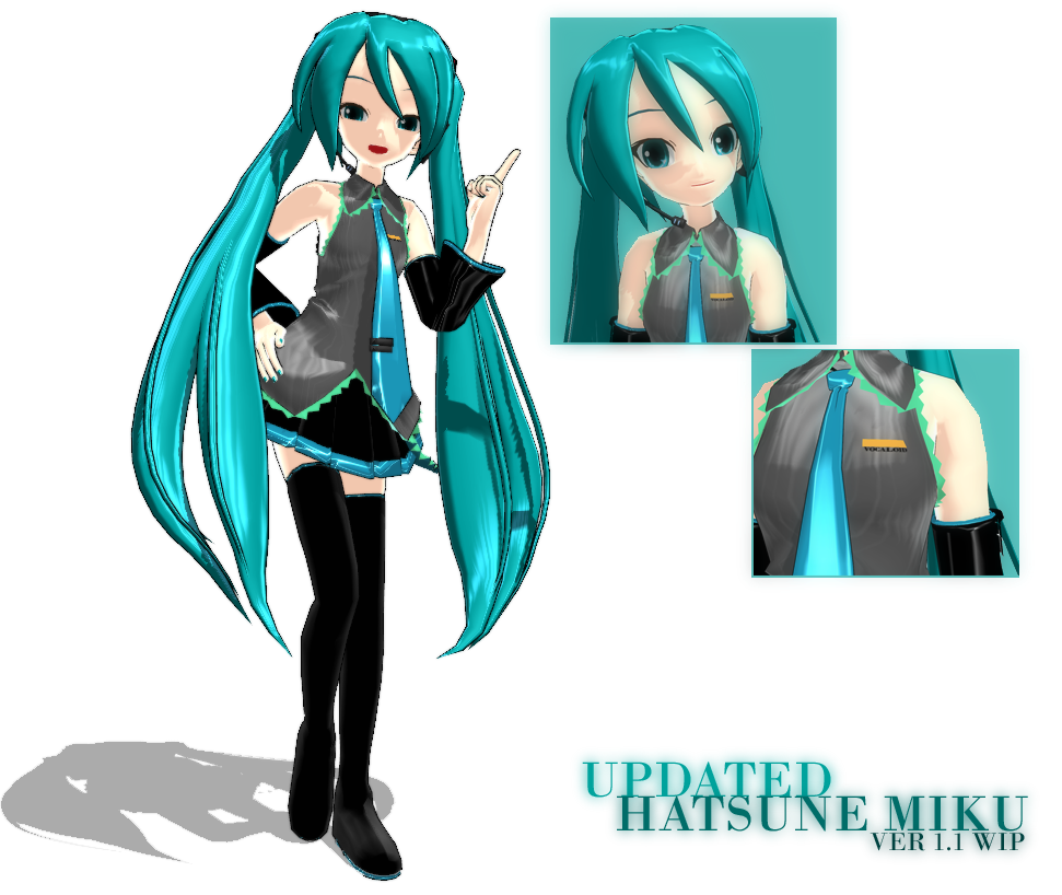 Updated Hatsune Miku Wip By Count L On Deviantart