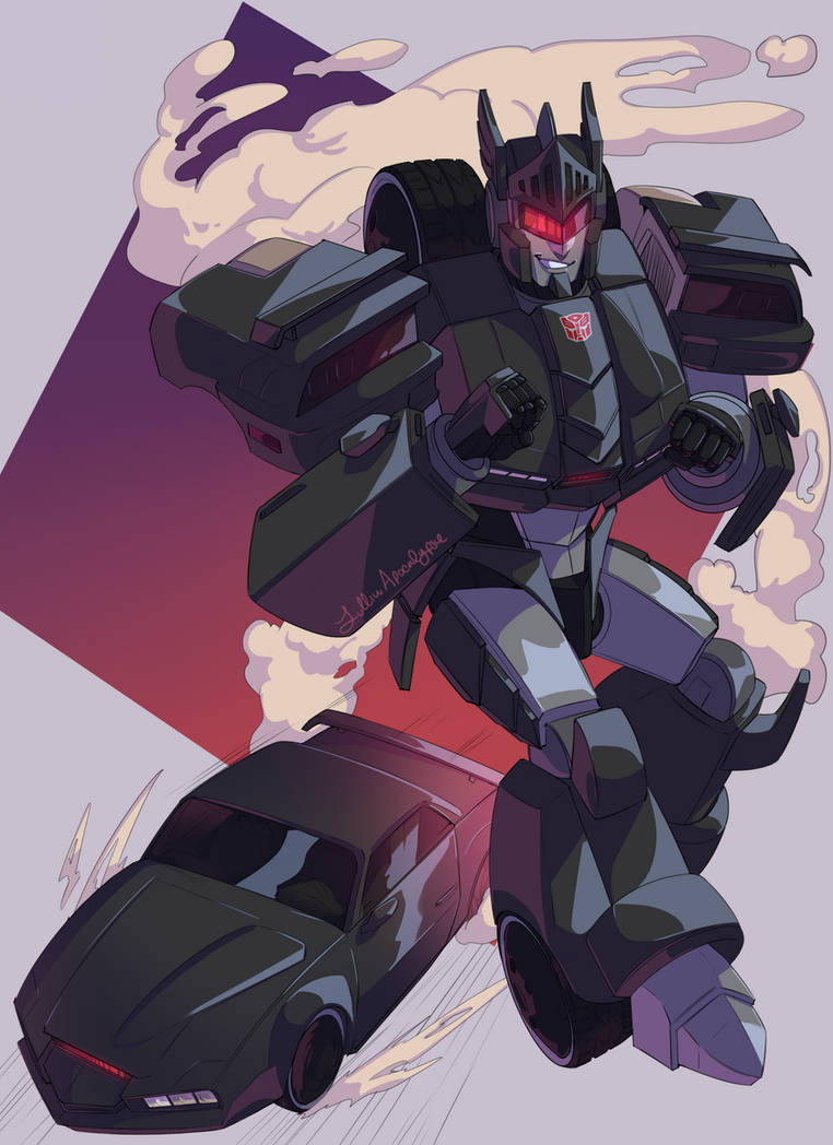 Commission Knight Riders Kitt Tf Version By Lillinapocalypse On Deviantart