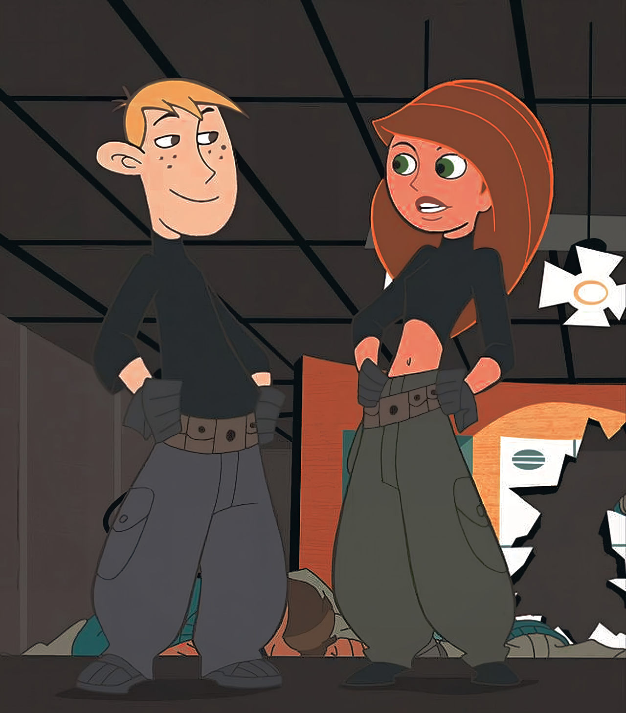 Kim X Ron Time To Work Ai Version By Militiaonia On Deviantart
