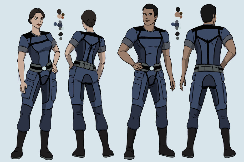 Ashley And Kaidan Alliance Uniform Design By Maskydoo On Deviantart