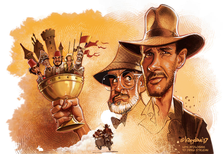 Indiana Jones And The Holy Grail By Loopydave On Deviantart