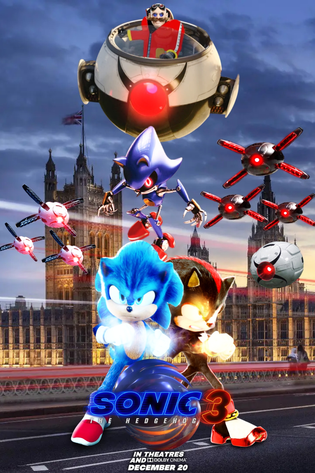 Sonic The Hedgehog 3 Custom Poster 45 By Nikisawesom On Deviantart