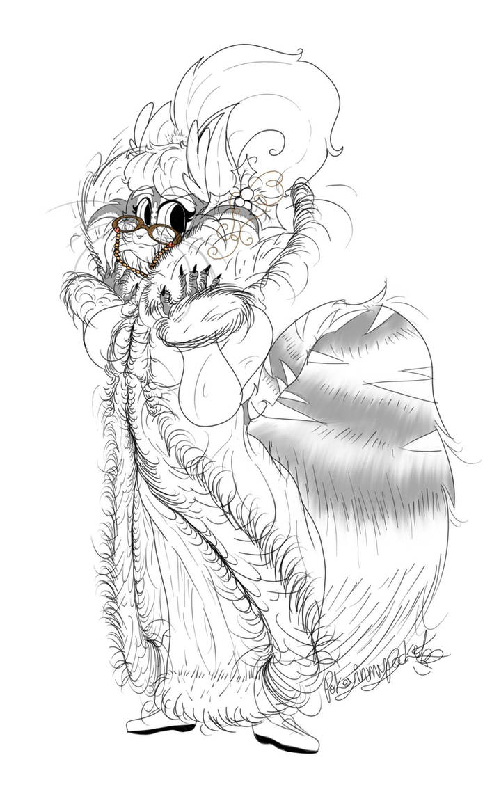 Fluffy Fur Coat By Pokeyinmypocket On Deviantart