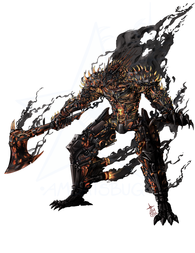 Commission for Lancer RPG by AmBatsBug on DeviantArt Commission for Lancer RPG by AmBatsBug on DeviantArt