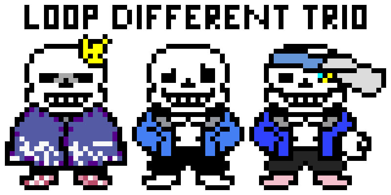 Loop Different Trio by MaxDaGamer on DeviantArt Loop Different Trio by MaxDaGamer on DeviantArt