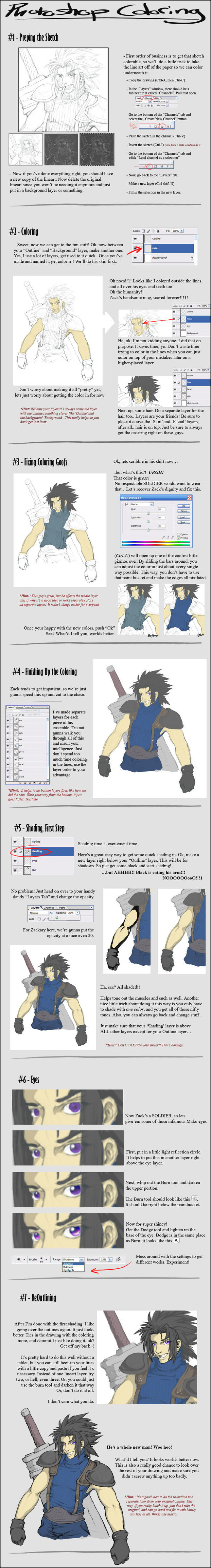 ZackAttack 1 Coloring Tutorial by zankara on DeviantArt