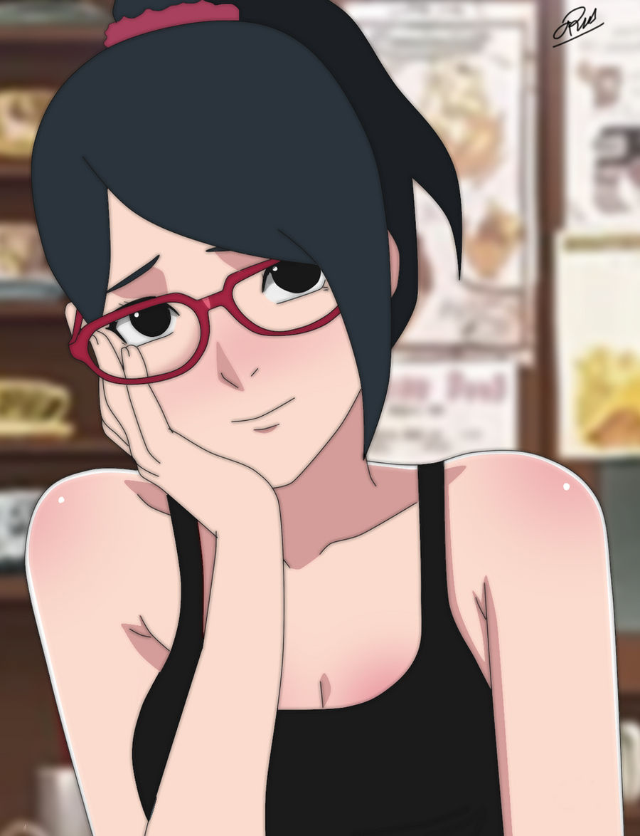 My Version Of Sarada Uchiha By Kurotaka911 On Deviantart