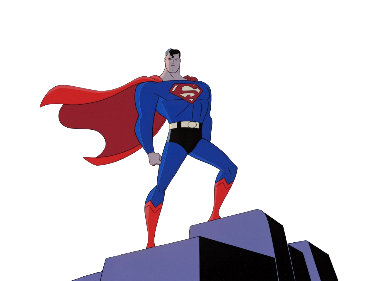 Dcau Superman Render By Kaijuconvoy On Deviantart
