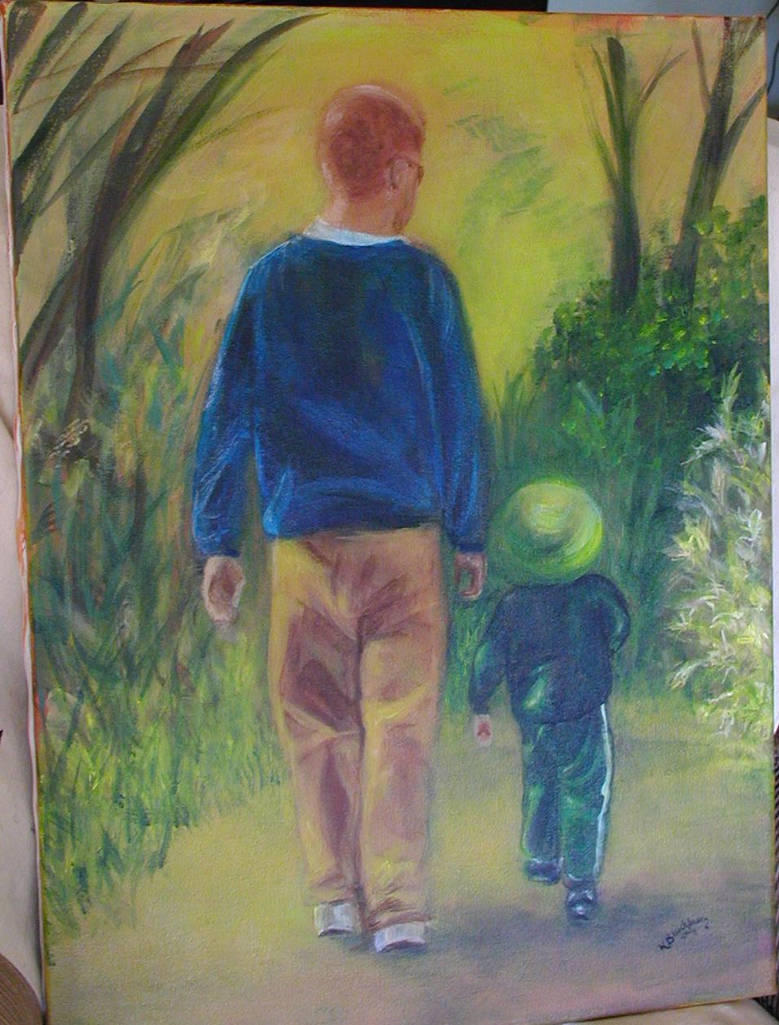 Dad and Conner by elsewherenow on DeviantArt