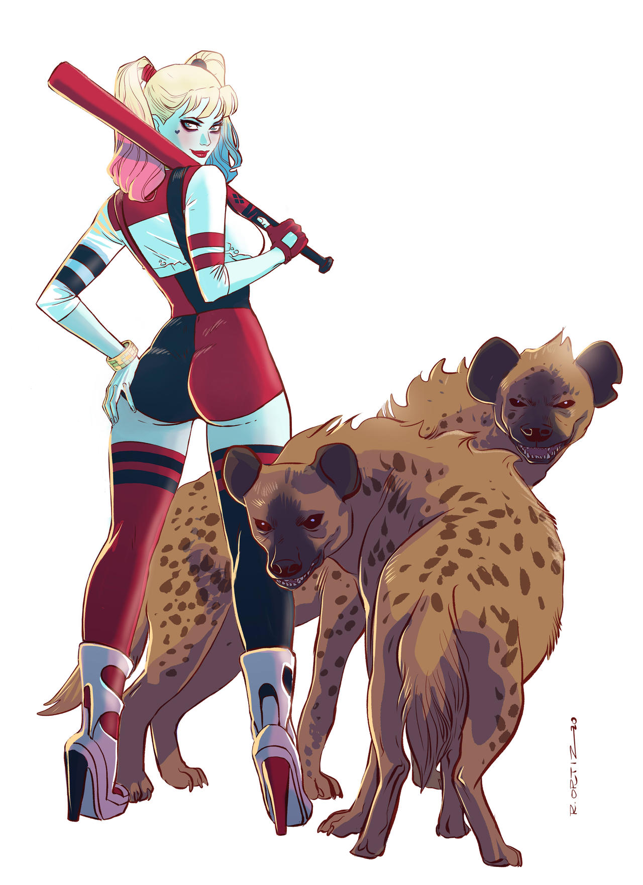 Harley With Bud And Lou By Ric1975 On Deviantart