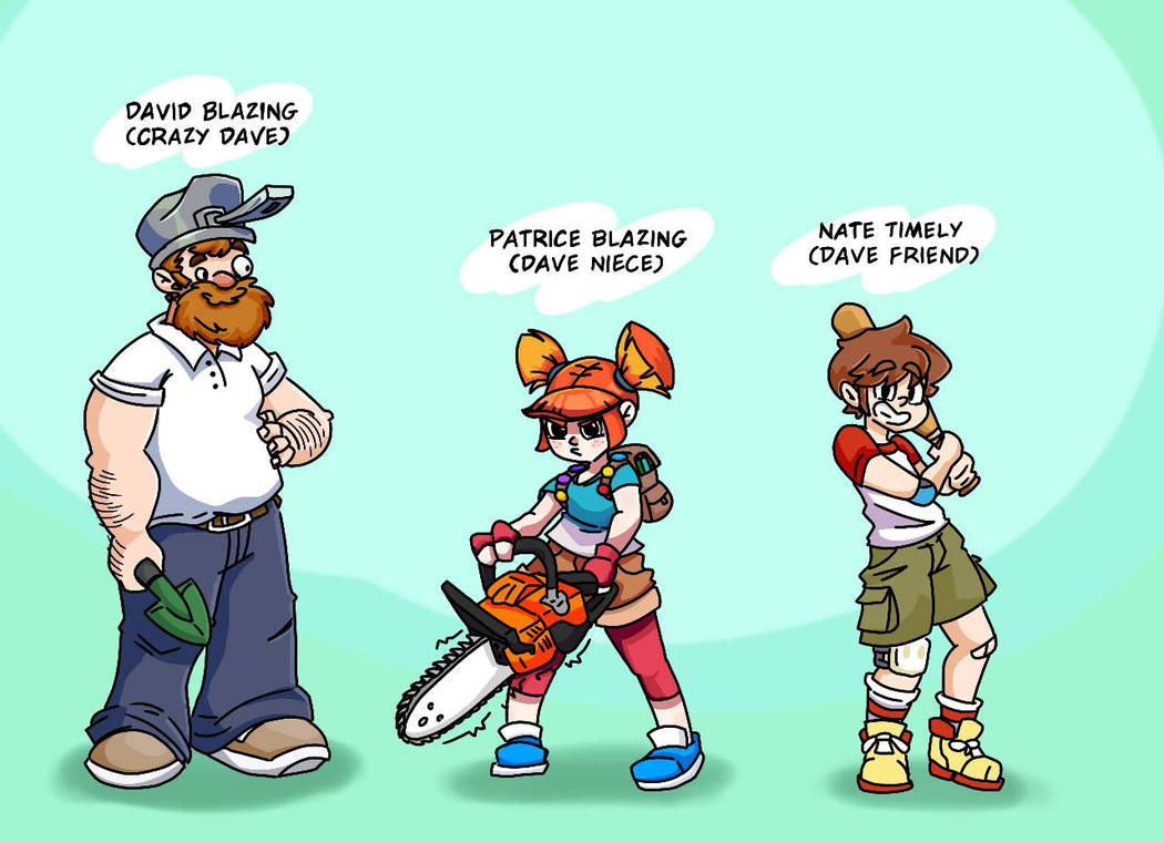 Pvz Crazy Dave Patrice Nate By Tacitarci On Deviantart