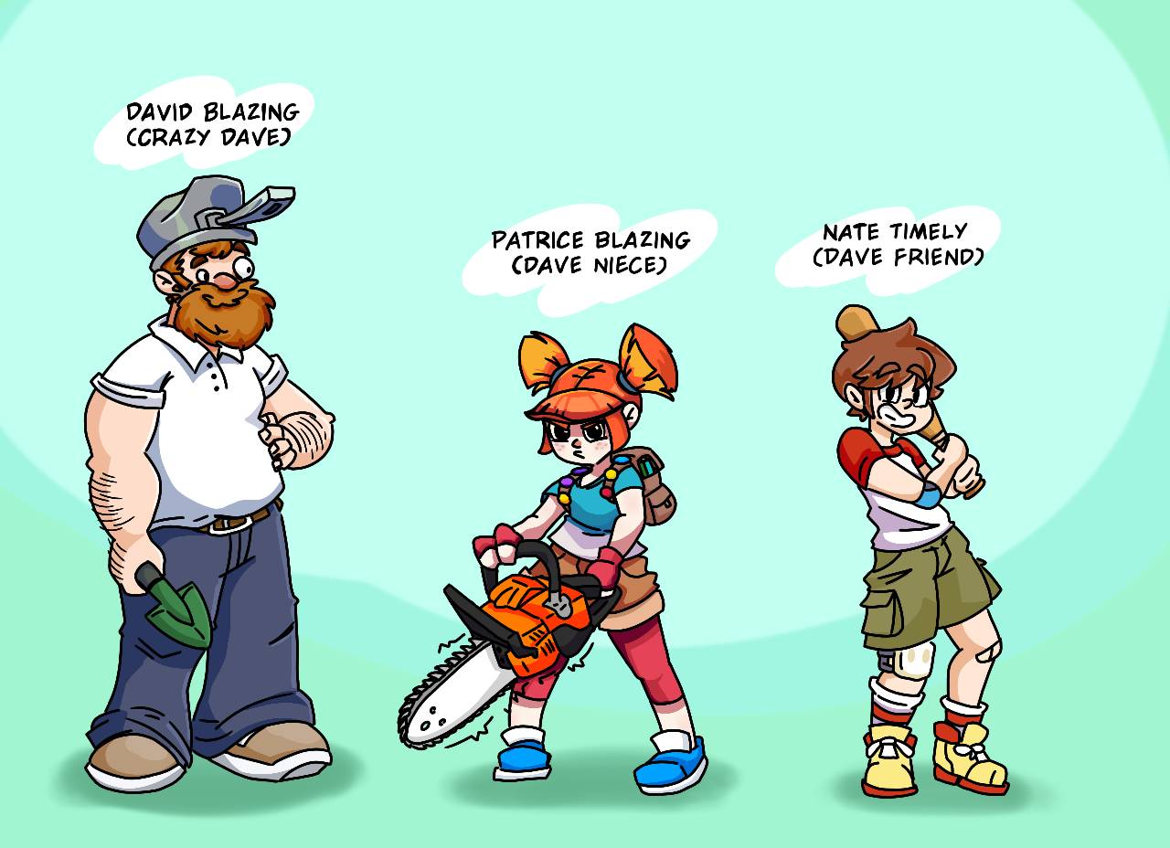 Pvz Crazy Dave Patrice Nate By Tacitarci On Deviantart