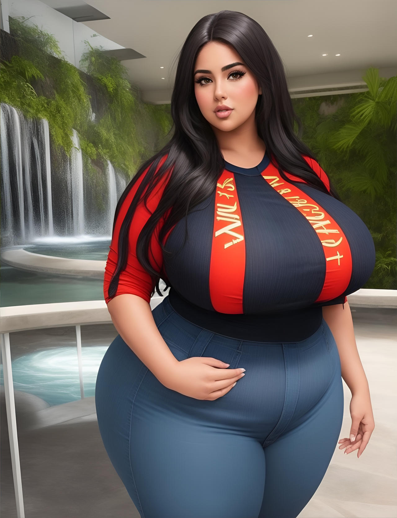 Busty Tour Guide By Version1171 On Deviantart