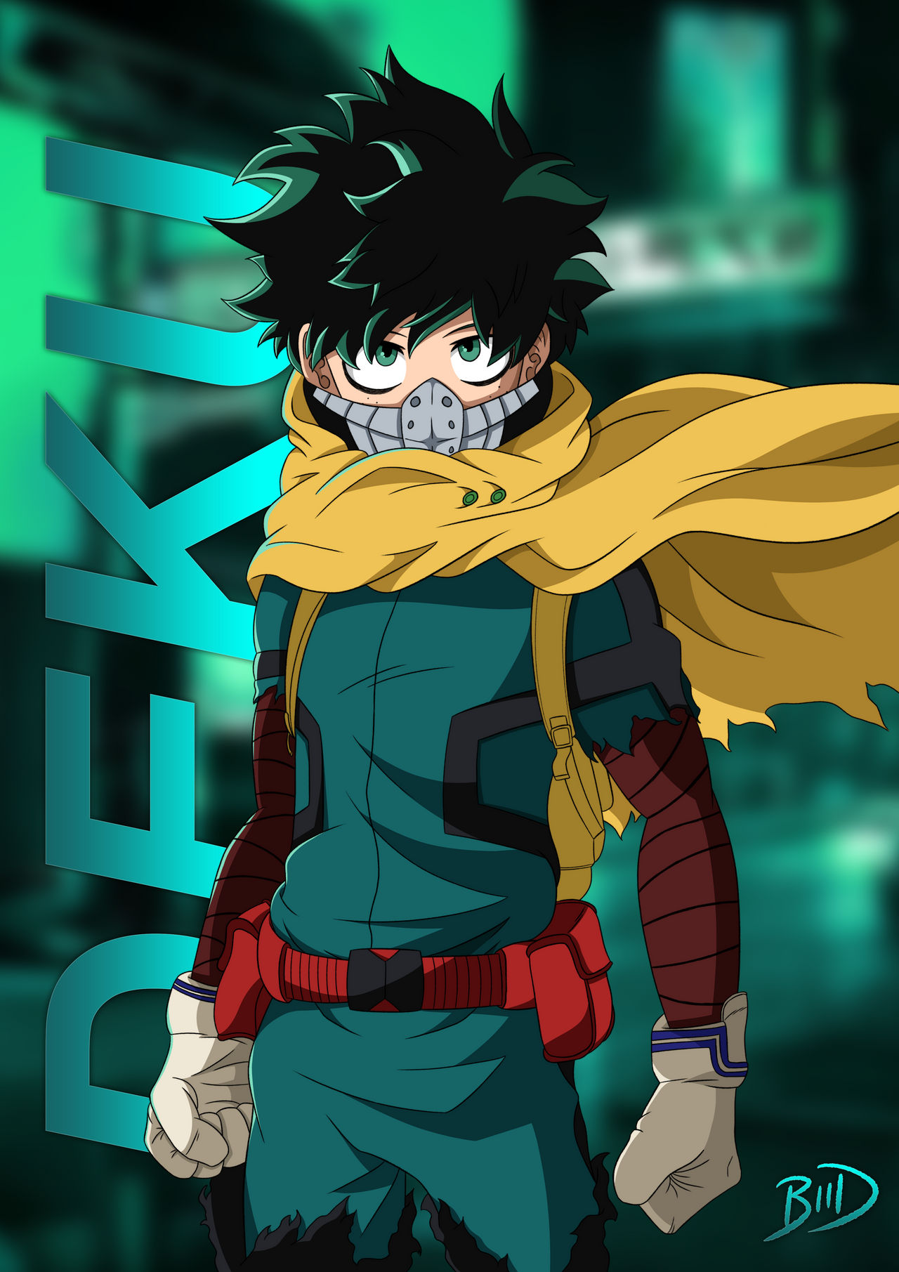 Deku By Nclsdraw On Deviantart