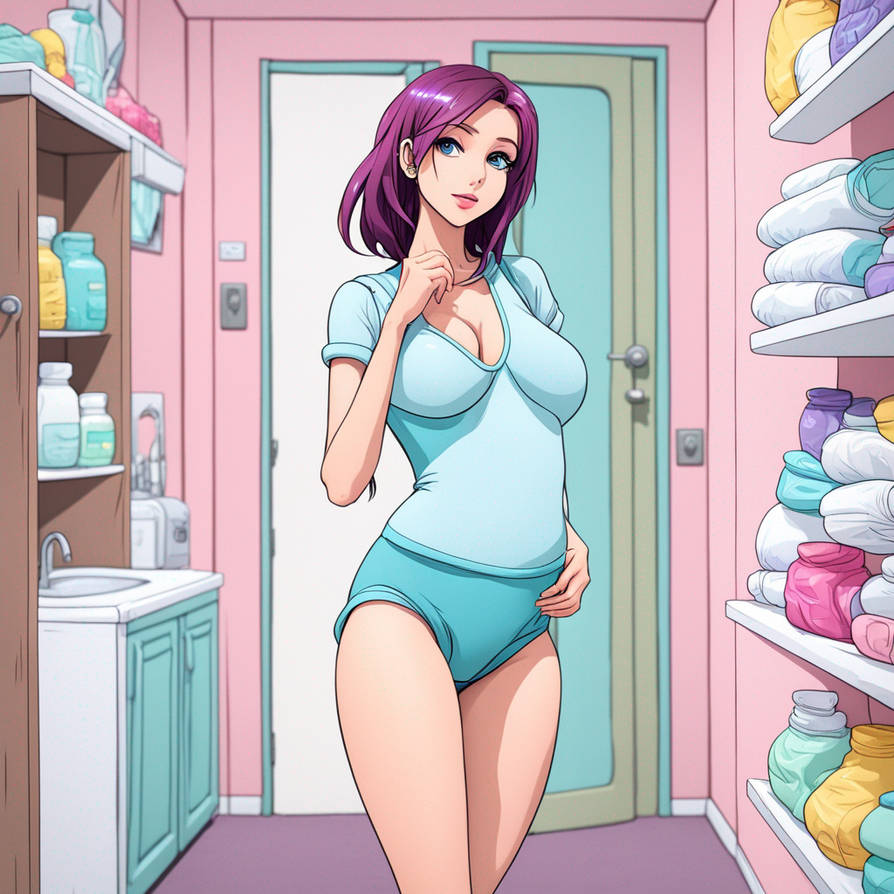 Girl In A Diaper 16 By Miamoonabdl On Deviantart