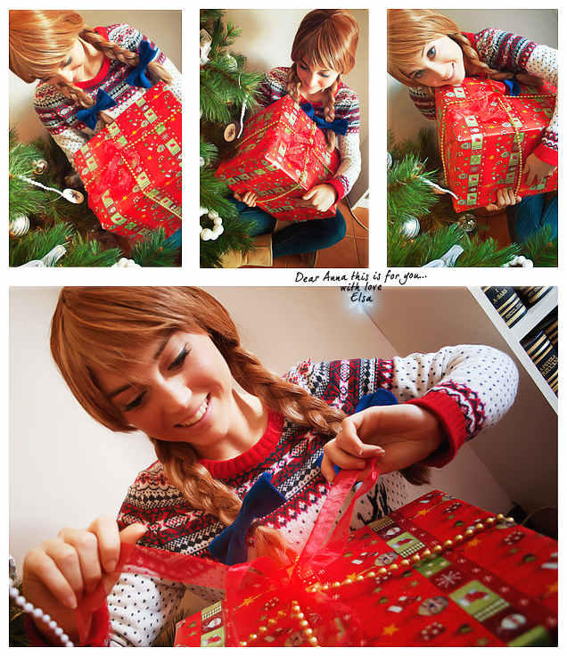 Anna Frozen Christmas By Twinseycosplay On Deviantart