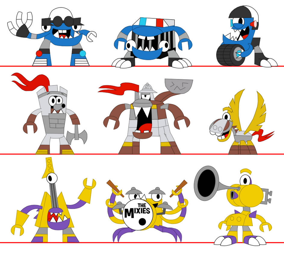 Smbslized S7 Mixels By Smbsartz On Deviantart