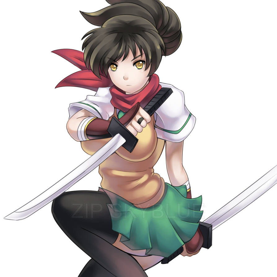 Asuka Senran Kagura By Zipskyblue On Deviantart