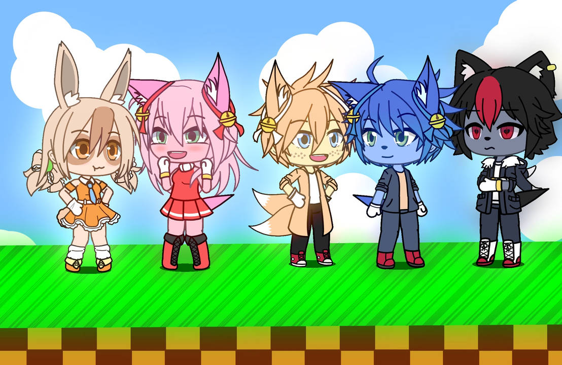 Sonic Characters In Gacha Life Uwu By Cherry7teehee On Deviantart