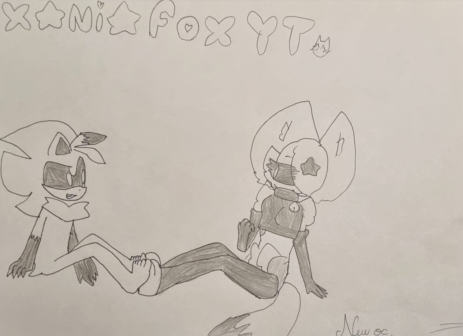 Xania And Ghost Hero Play Footsies By Sonictails5fans On Deviantart