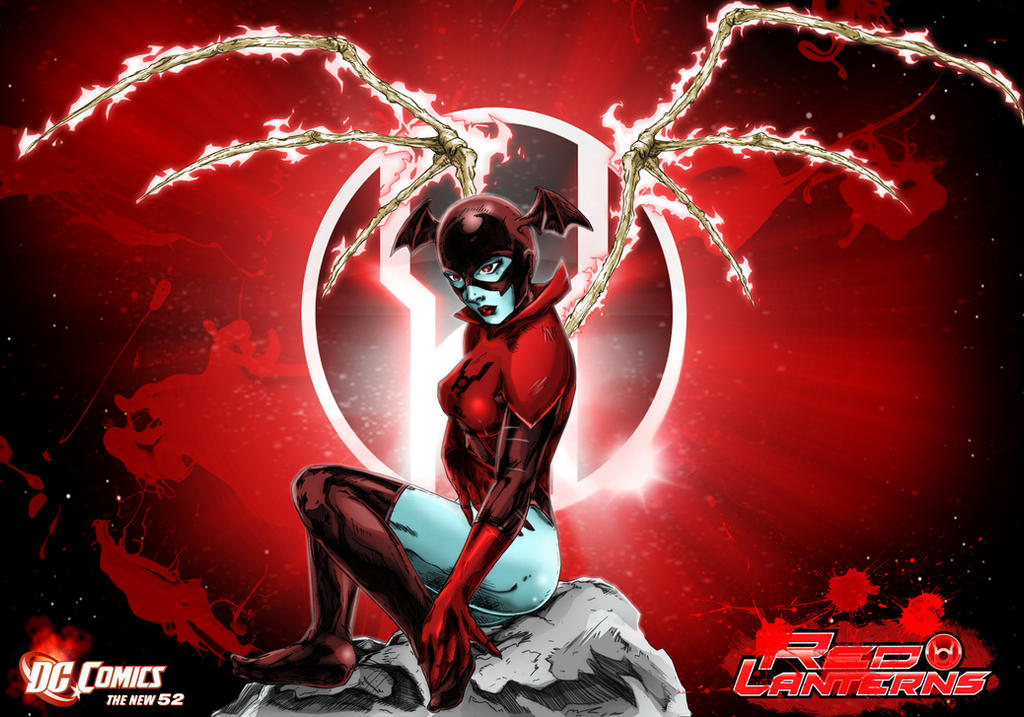 Red Lantern Bleez By Darkness1999th On Deviantart