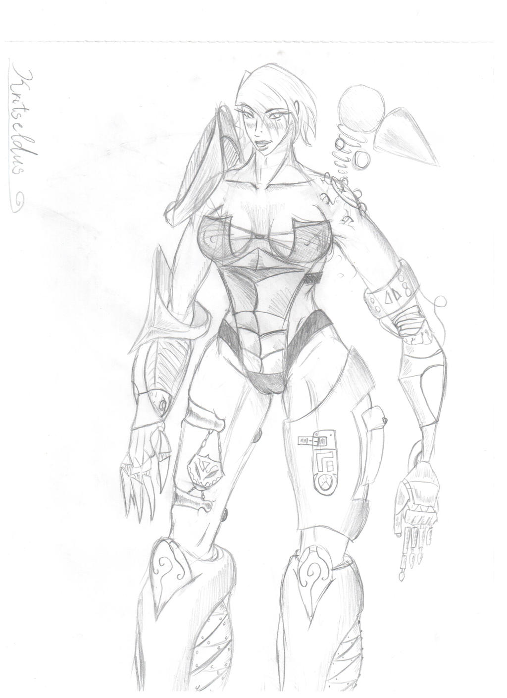 Bad Female Armor By Kritseldus On Deviantart
