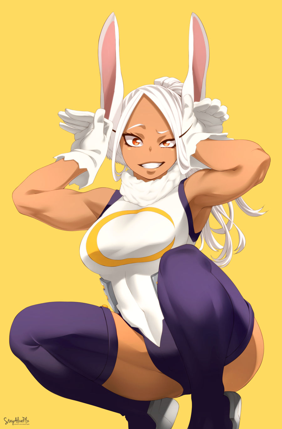 My Hero Academia Vol 37 Rumi Usagiyama Mirko By Stayaliveplz On Deviantart