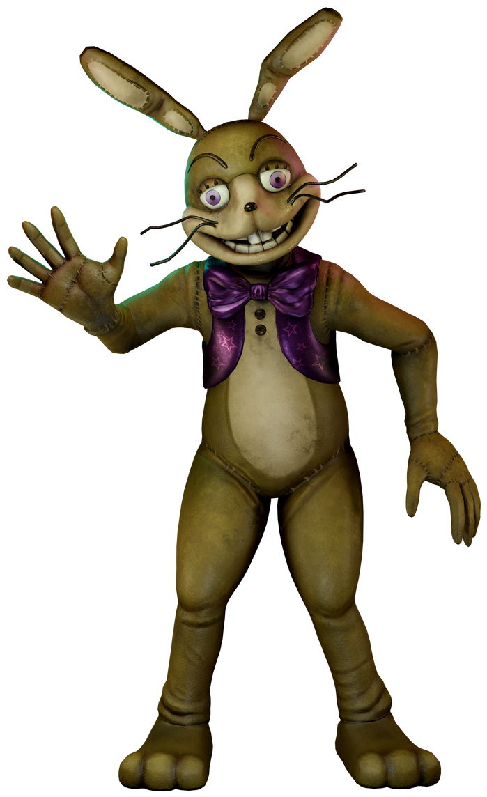 Fnaf Help Wanted Glitchtrap Full Body By Enderziom2004 On Deviantart