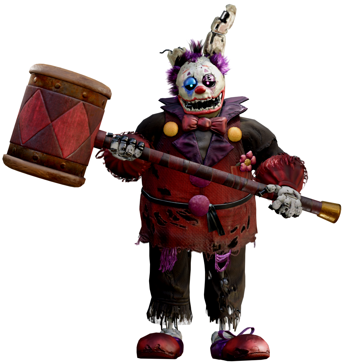 Fnaf Ar Clown Springtrap Full Body By Enderziom2004 On Deviantart