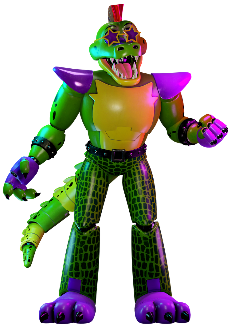 Fnaf Sb Monty Gator Full Body By Enderziom2004 On Deviantart