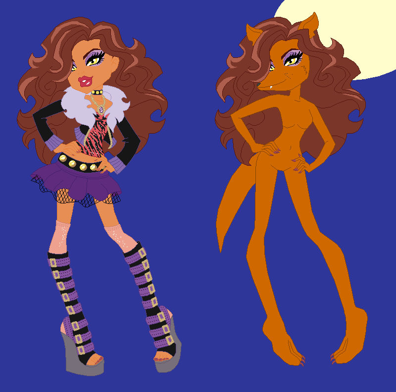 Monster High Clawdeen Wolf True Werewolf Form By Dinalfos5 On Deviantart