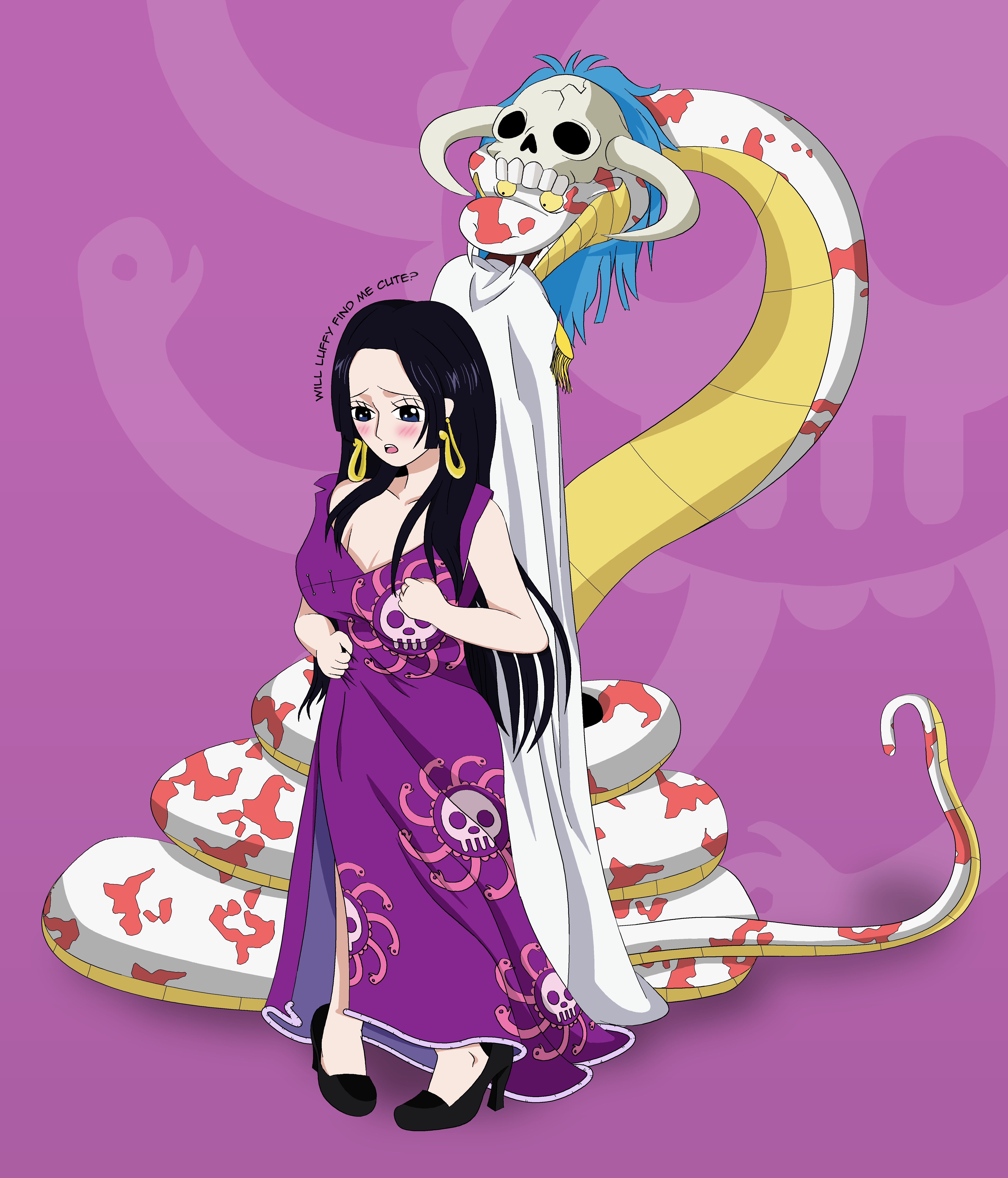 Boa Hancock Ar By Thirdsync On Deviantart