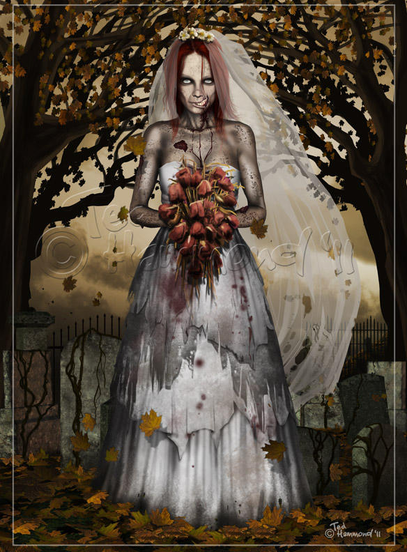 Zombie Bride By Ted1air On Deviantart