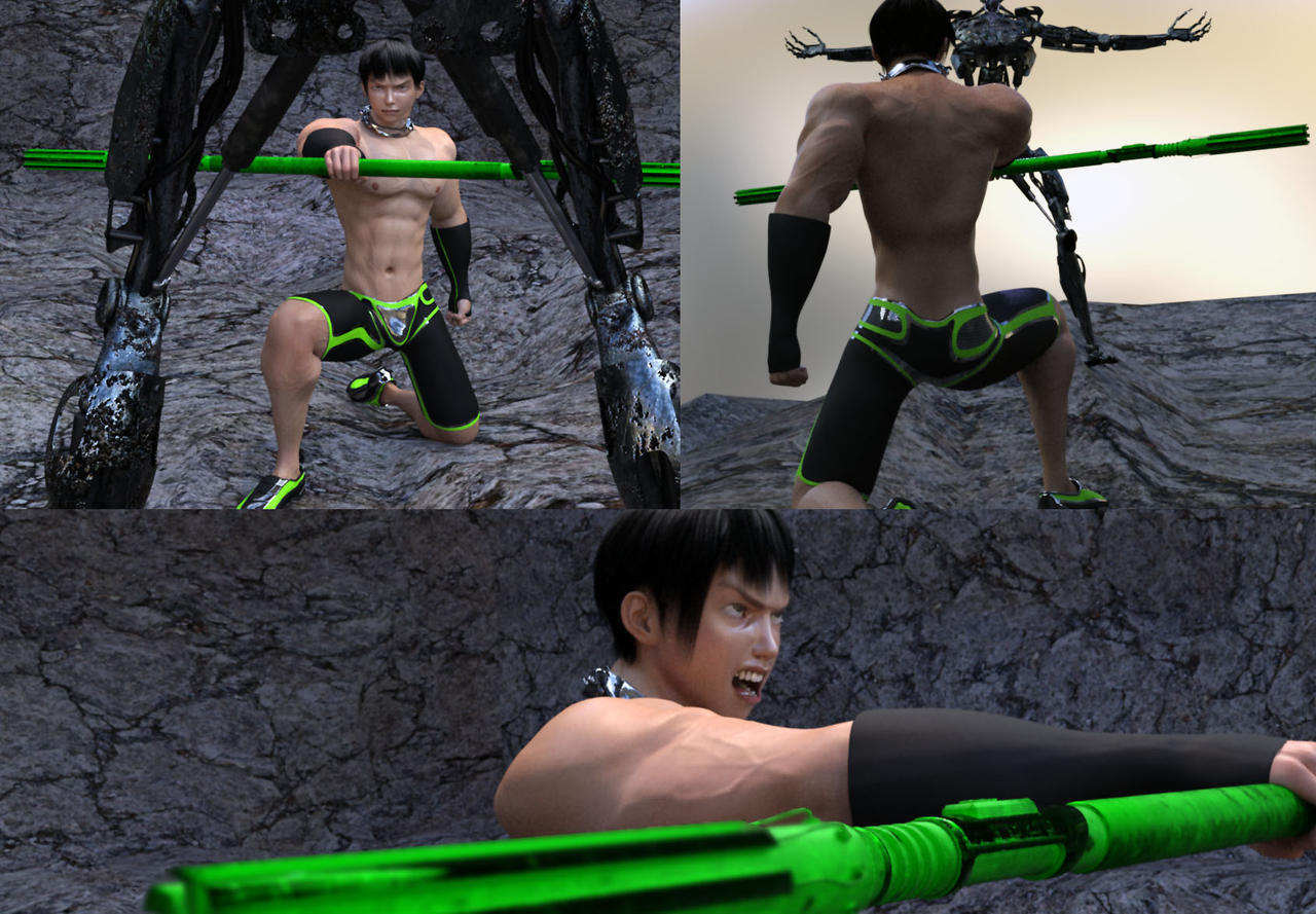 Wing Xiang Confronts An Android By Ripped12 On Deviantart