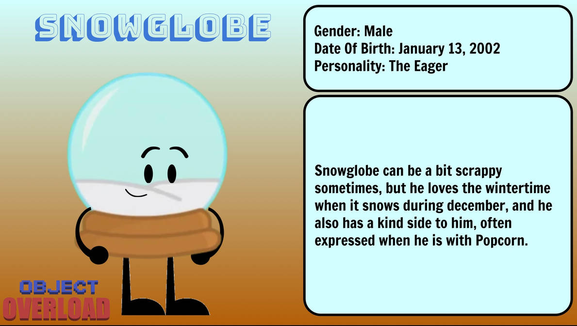 Meet Snowglobe by DTIG2002Art on DeviantArt Meet Snowglobe by DTIG2002Art on DeviantArt