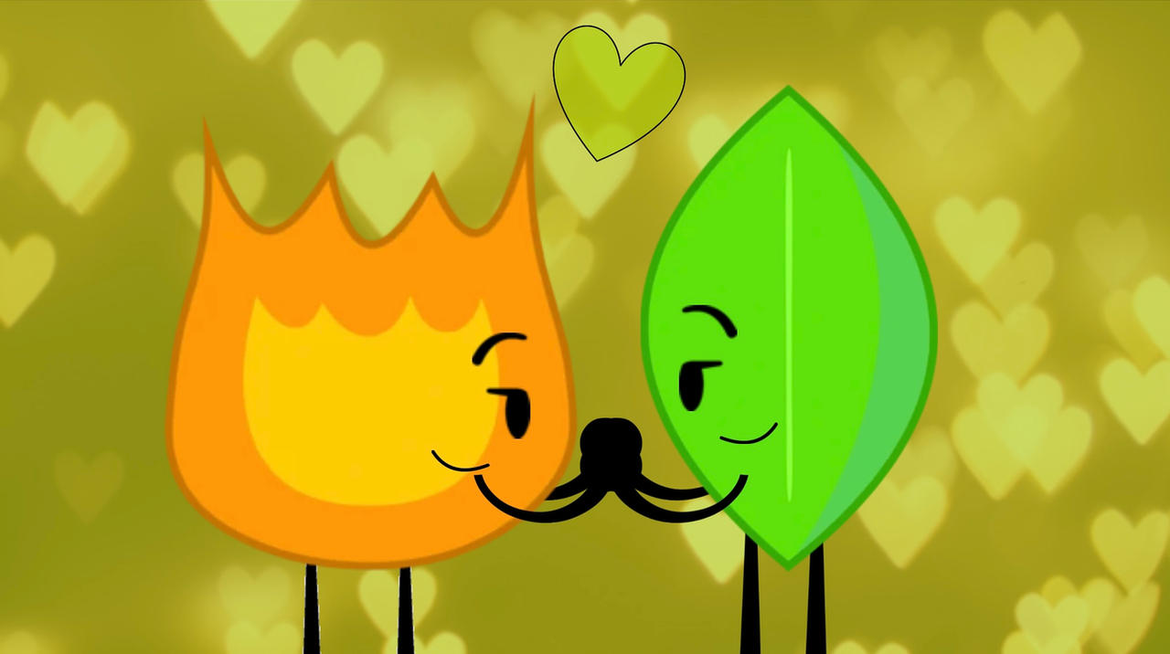 Object Couples 128 Firey X Leafy By Dtig2002art On Deviantart