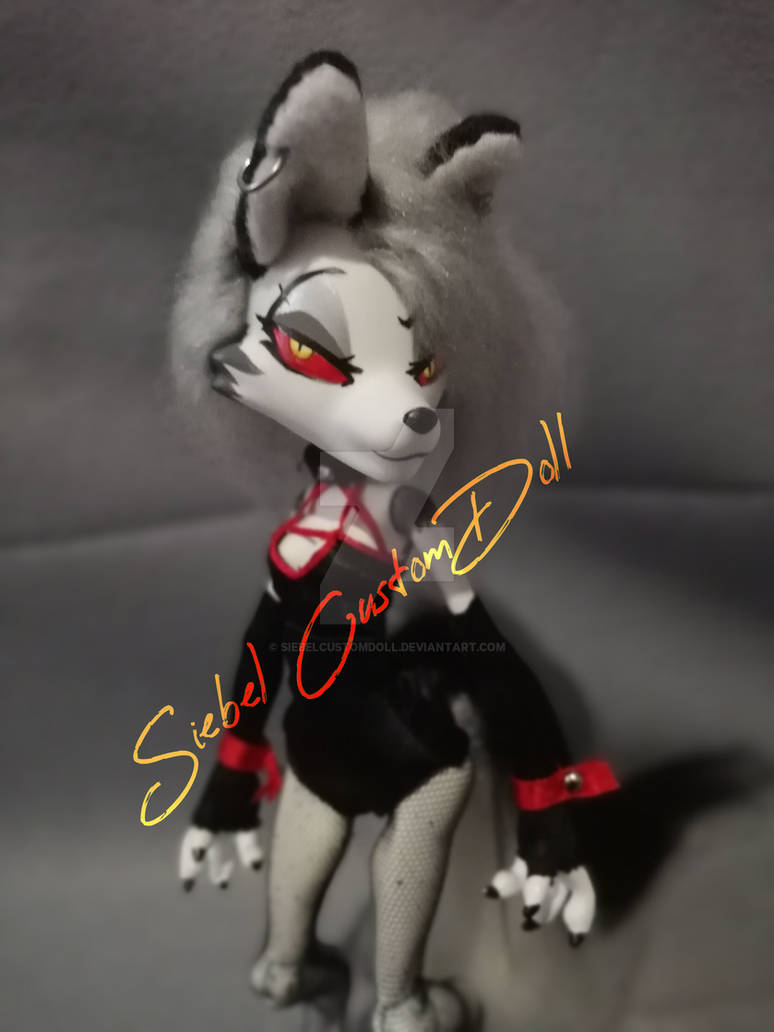 Loona Hellhoud Helluva Boss Doll By Siebelcustomdoll On Deviantart