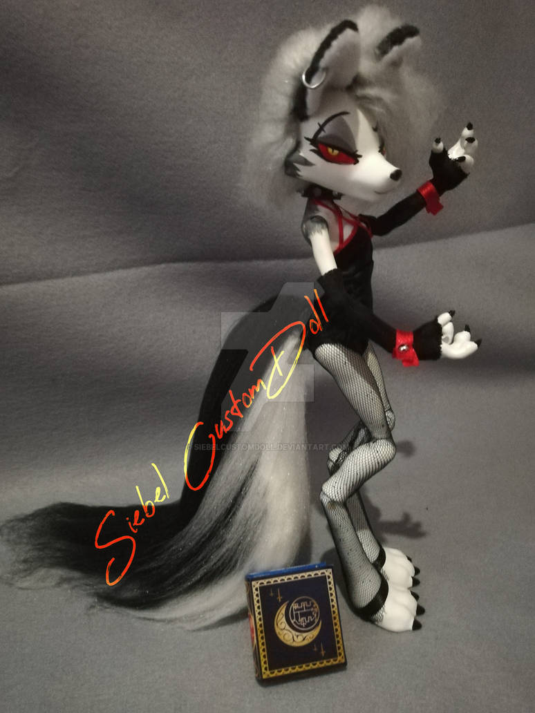 Loona Hellhoud Helluva Boss Doll By Siebelcustomdoll On Deviantart