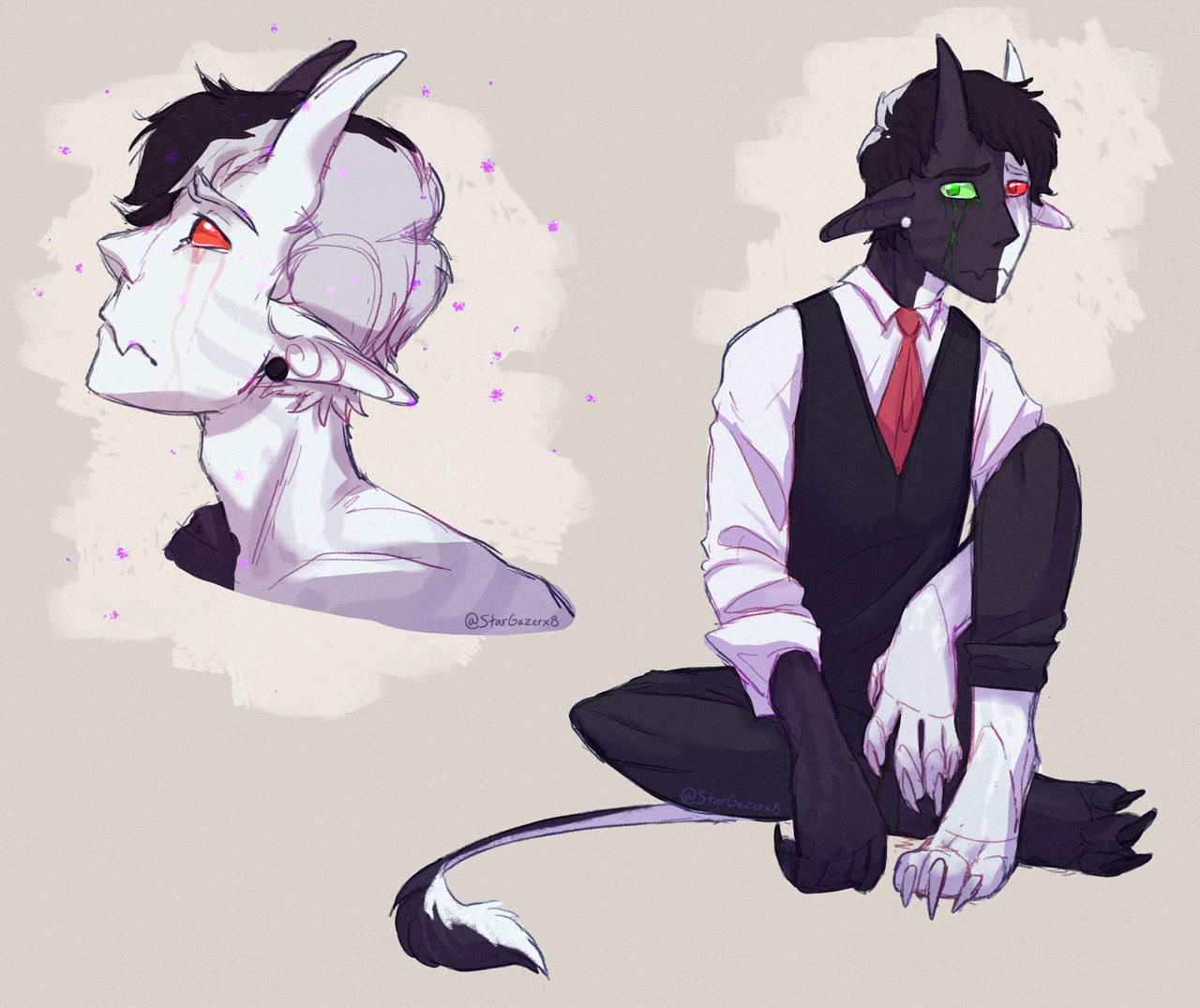 Ranboo Doodles by stargazerkittycat on DeviantArt Ranboo Doodles by stargazerkittycat on DeviantArt